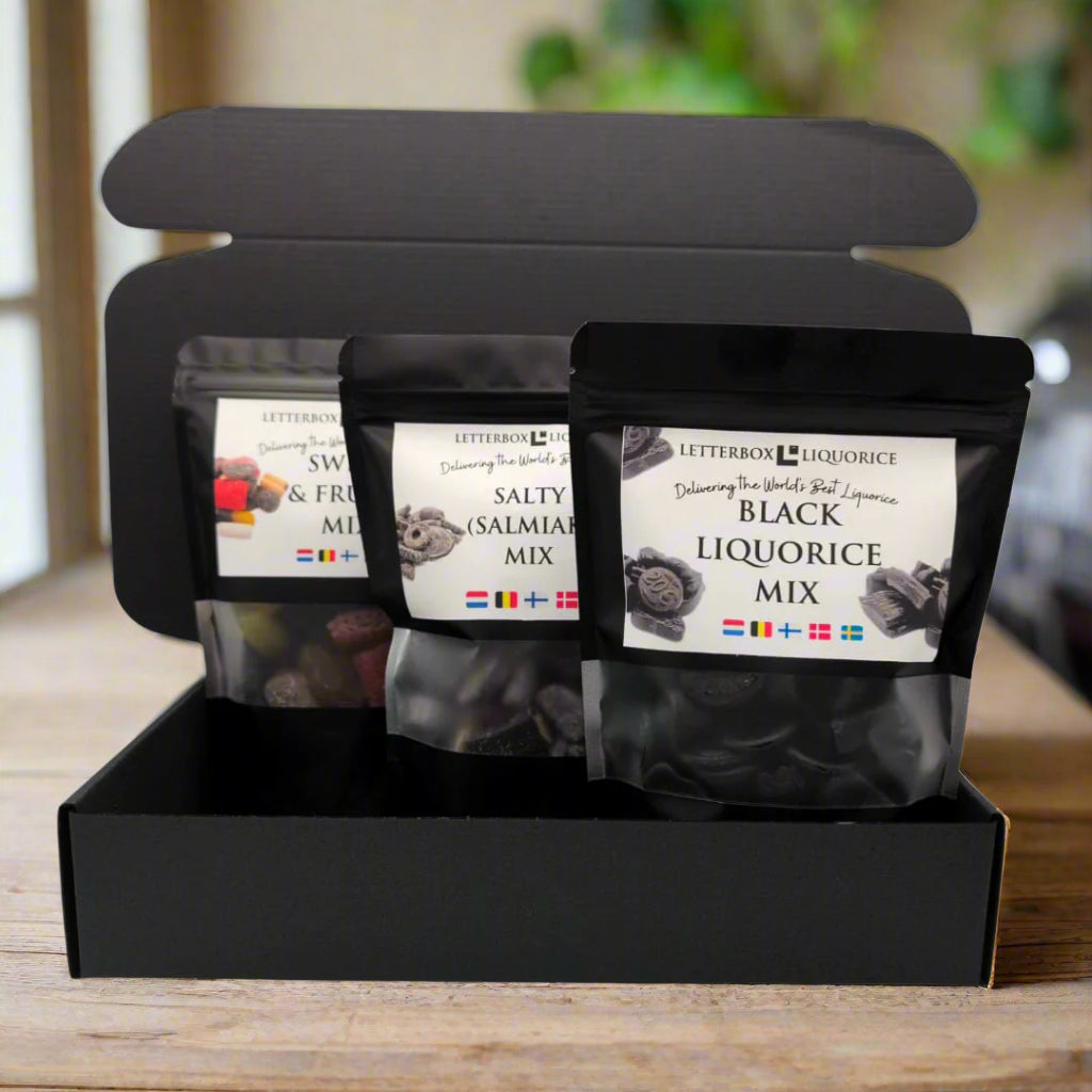Gourmet Liquorice Taster Gift Box - With Personalised Card