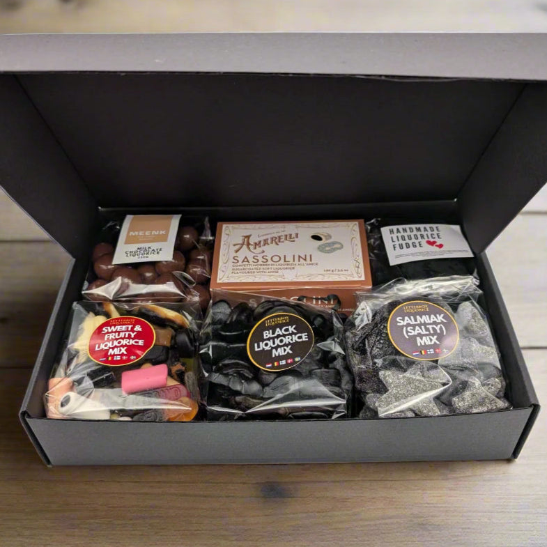 The Liquorice Lux box
