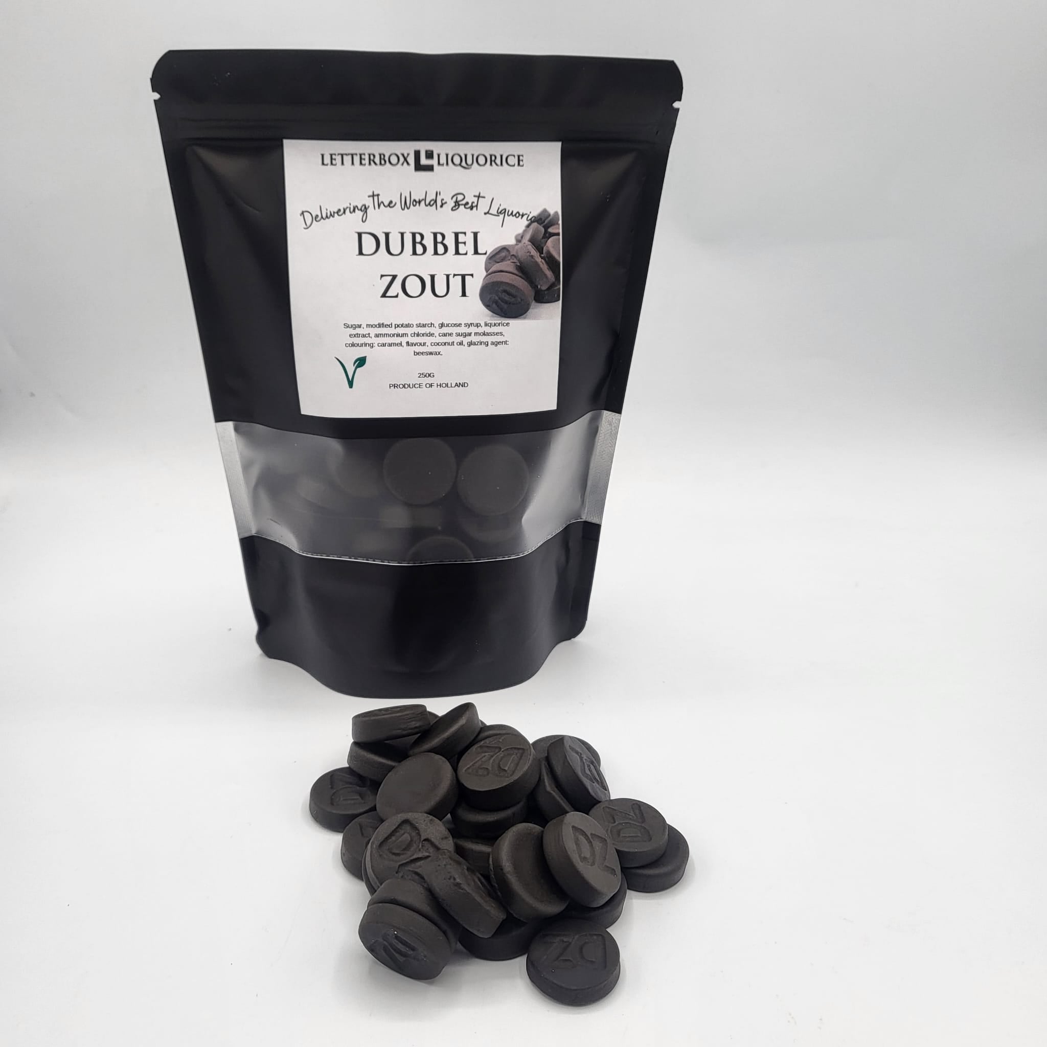 DUBBEL ZOUT – Letterboxliquorice